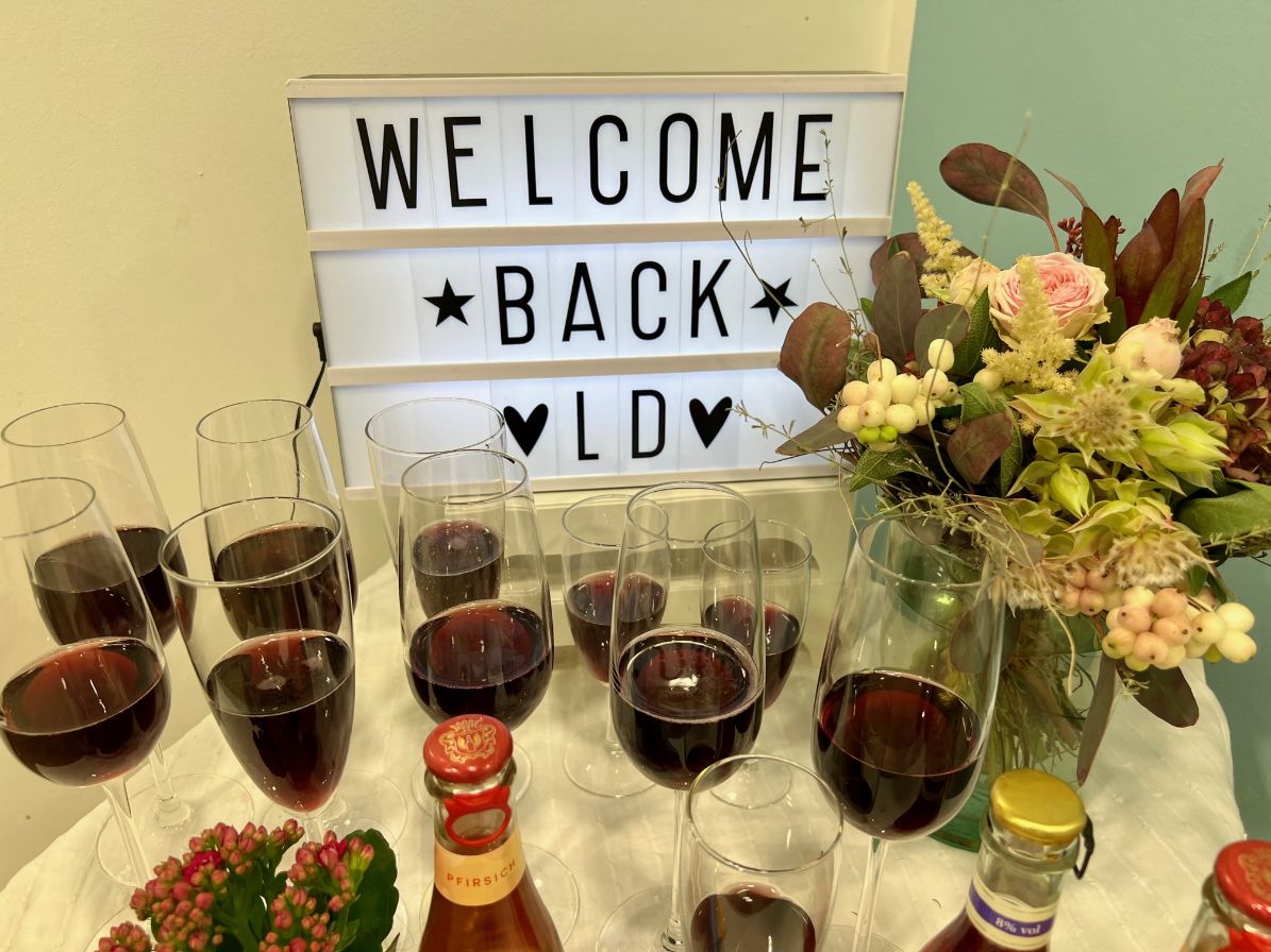 WELCOME BACK - Dr. Fischer